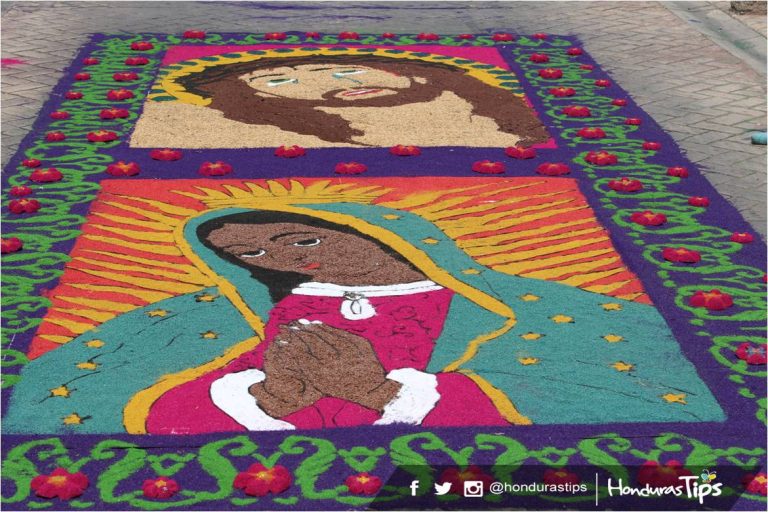 Alfombras de Comayagua: Una colorida tradición en Semana Santa