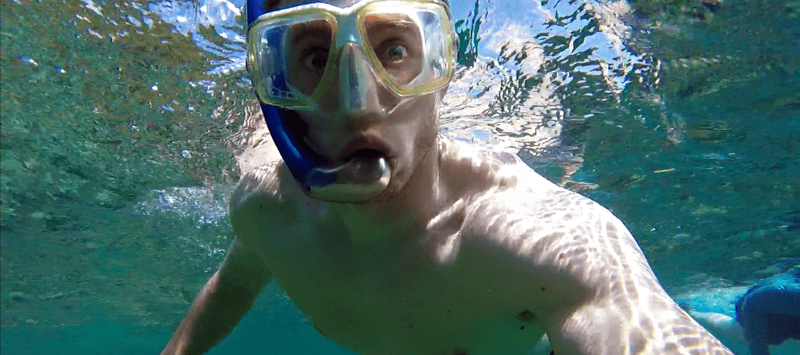 Joe Baur de paso por Honduras