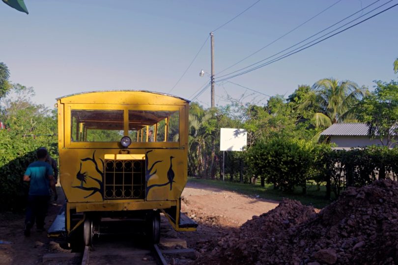 Joe Baur de paso por Honduras