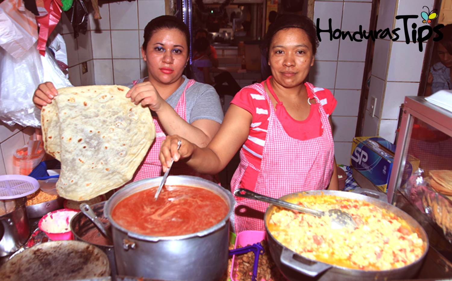 La “Big Mama” de las baleadas hondureñas