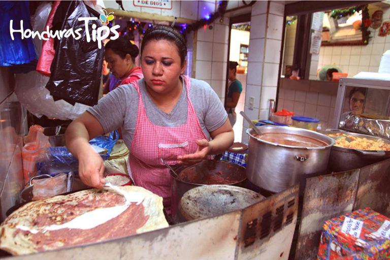 La “Big Mama” de las baleadas hondureñas