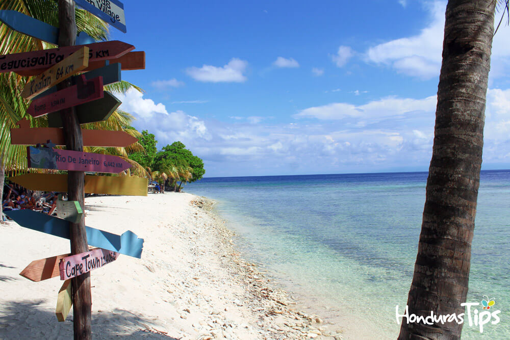 25 playas populares de Honduras