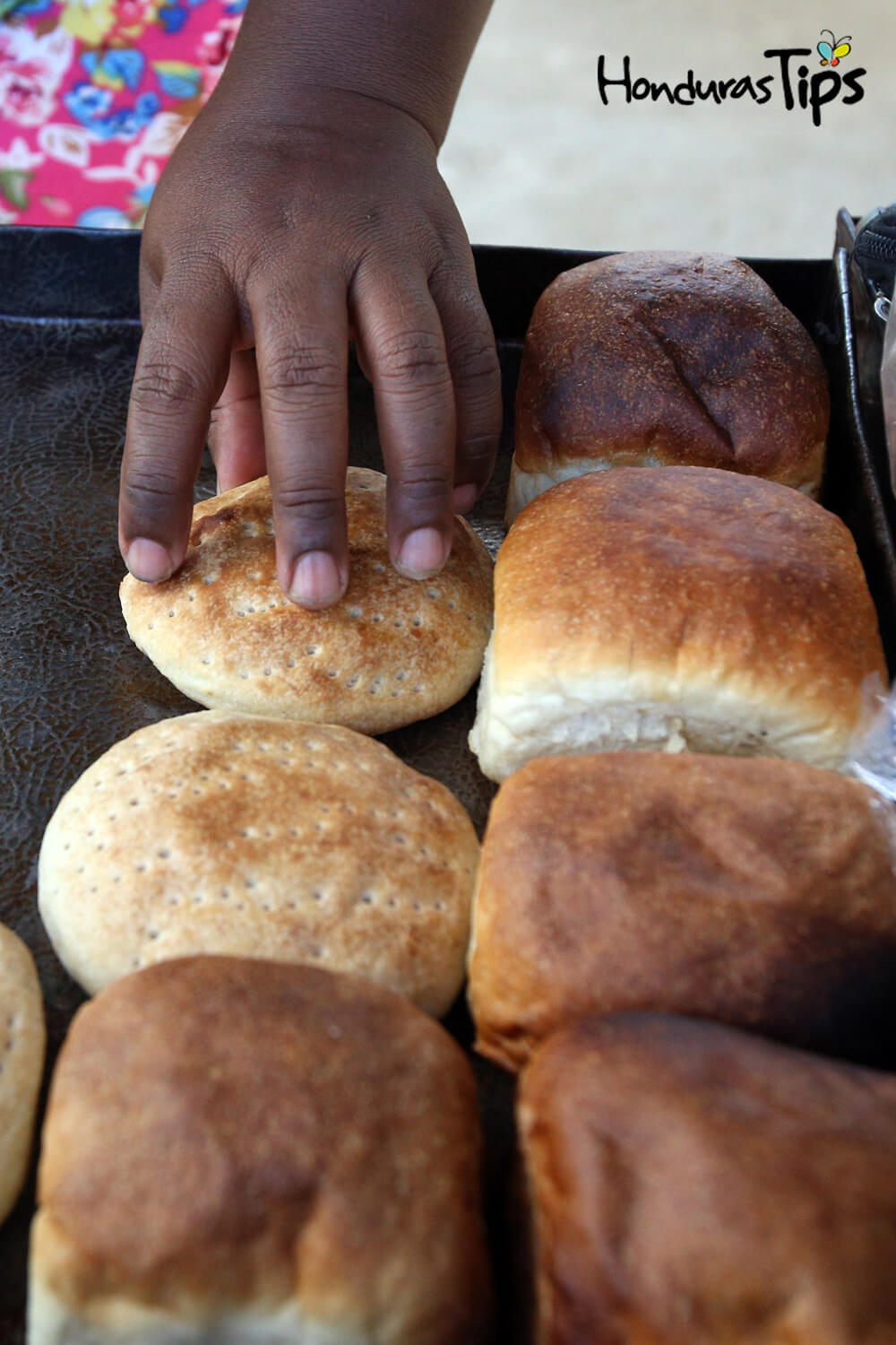 Pan de coco al estilo hondureño