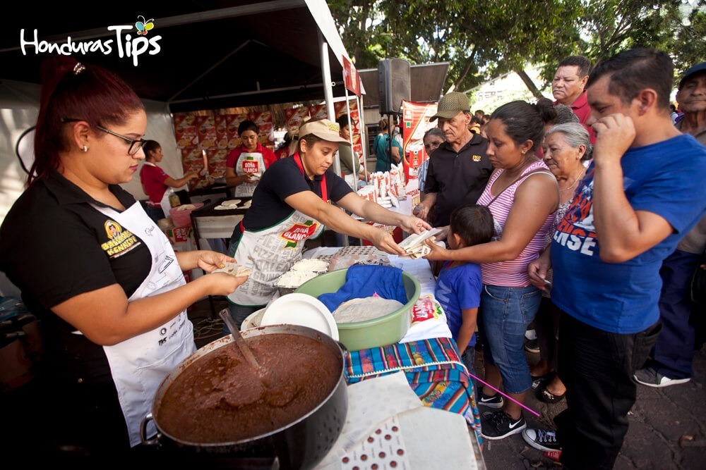 Hondureños festejaron el Día Nacional de la Baleada con mucha alegría y ...