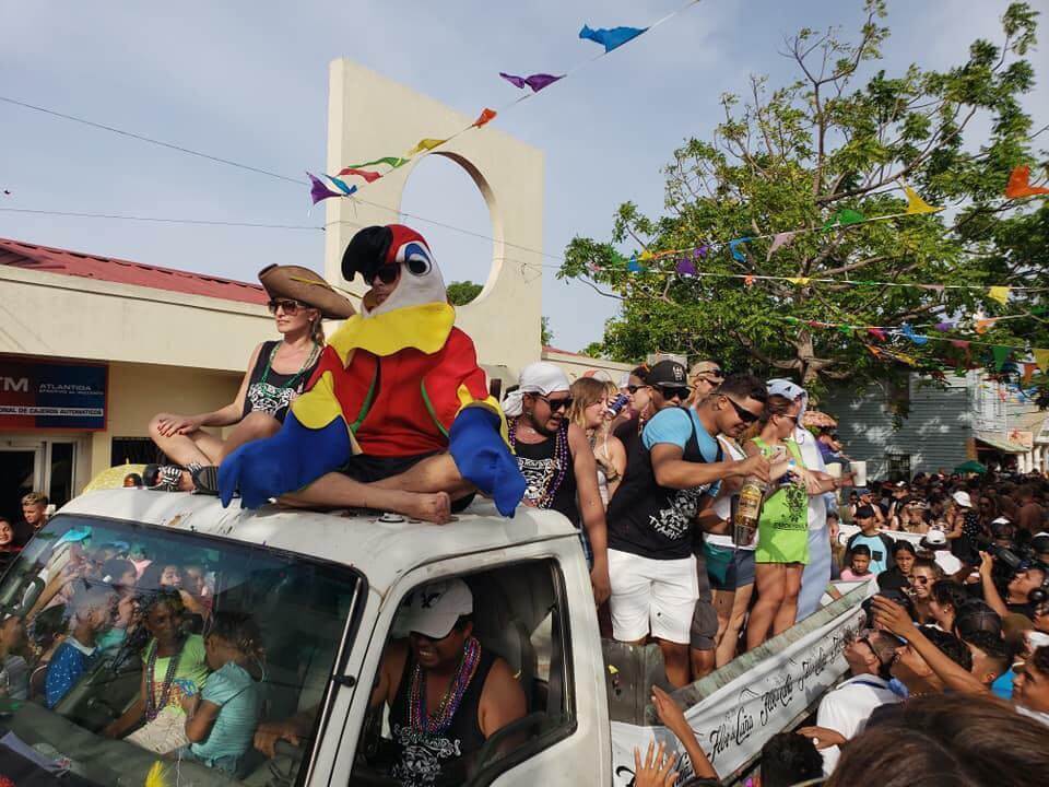 Todo listo para el XX Carnaval de Utila 2019