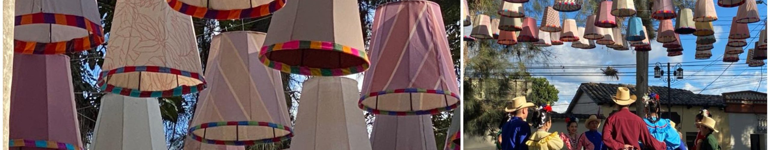 Gracias deslumbra con las 180 luminarias coloridas que donó el MIN