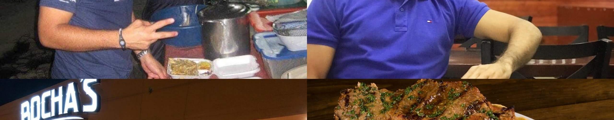 Sampedrano inició vendiendo comida desde su casa y ahora tiene su ...