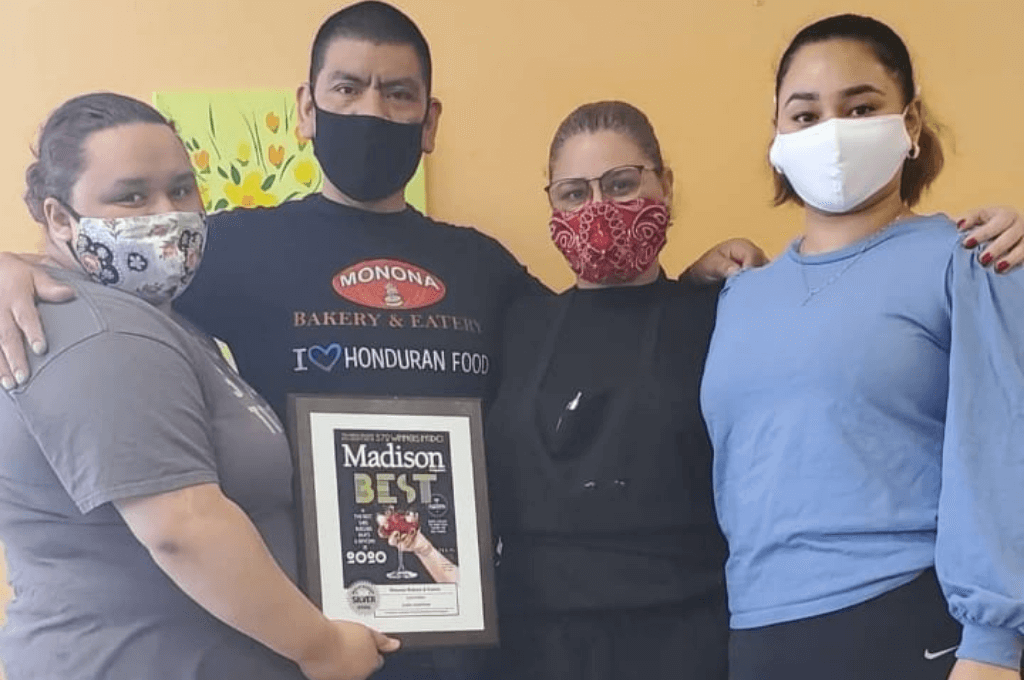 Familia hondureña triunfa en EUA con su restaurante Monona Bakery & Eatery