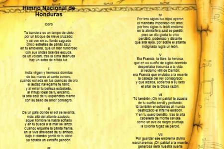 Cuántos Años Tiene El Himno Nacional De Honduras