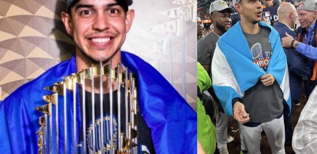 Mauricio Dubón, campeón de La Serie Mundial con los Astros